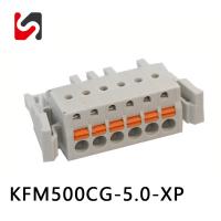 China SHANYE KFM500CG-5.0 300V 10A Phoenix PCB Connector 5.0mm Pitch Female Male for sale