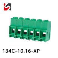 China 600V 60A High Current PCB Screw Terminal Block 10.16mm Pitch 2-24 Poles for sale