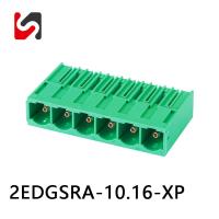 China Phoenix Pluggable Terminal Block 2EDGSRA-10.16 600V 65A 10.16mm 2P-24 Male Female UL for sale