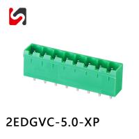 China SHANYE 2EDGVC-5.0 300V 10A 5.0mm Pitch Pluggable Terminal Block Connector 2-24 Poles for sale
