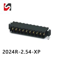 China Spring Type 150V 3A 2.54mm Pitch Phoenix SMT Screw Terminal Block for sale