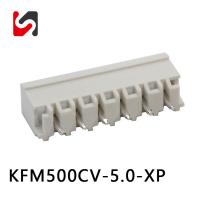 China SHANYE KFM500CV-5.0 300V 10A Pluggable Terminal Block 5.0mm Pitch Male for PCB for sale