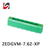 China Pluggable Terminal Block 2EDGVM-7.62 300V 10A 7.62mm Pitch 2-24 Poles for sale