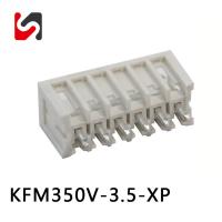 China SHANYE KFM350V-3.5 300V 10A 3.5mm Pluggable Terminal Block Male Female UL for sale