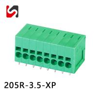China 3.5mm Pitch 3 Way Phoenix Connector Block 10A 300V PCB Terminal for sale