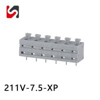 China 7.5mm Pitch Phoenix 5 Amp 4 Pin Screw Terminal Connector 300V 10A for sale