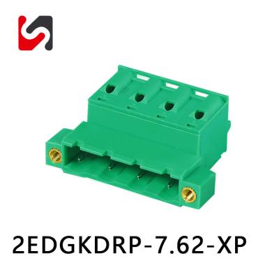 China SHANYE 2EDGKDRP-7.62 Pluggable Screw Terminal Block Connector 7.62mm Pitch 300V 8A for sale