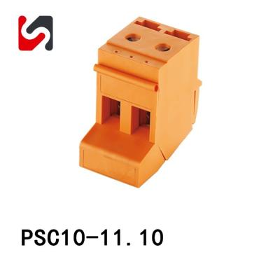 China 600V 65A 11.1mm Pitch Fuse Terminal Block PSC10-11.1 2-24 Poles for sale