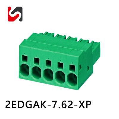 China 2EDGAK-7.62 300V 10A pluggable terminal strips for sale