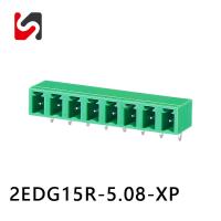 China SHANYE 2EDG15R-5.08 300V 8A Pluggable Terminal Block for PCB 2-24 Poles for sale