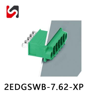 China SHANYE 2EDGSWB-7.62 300V 10A 7.62mm Pitch Pluggable Terminal Block Connector for sale