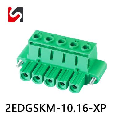 China SHANYE 2EDGSKM-10.16 600V 65A Pluggable Terminal Block Female 10.16mm Pitch 2-24 Poles for sale