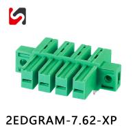 China Shanye 2EDGRAM-7.62 Thermocouple Terminal Block 300V 10A 2-24 Poles Replace Phoenix for sale