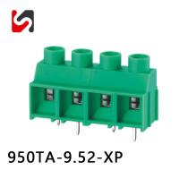 China 9.52mm Pitch PCB Screw Terminal Block Connector 300V 30A Dual Row Pinheader for sale
