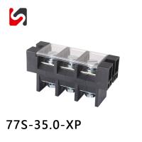 China SHANYE 77S-35.0 600V 300A 35.0mm Pitch Double Row Terminal Barrier Block Connector for sale
