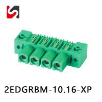 China SHANYE 2EDGRBM-10.16 750V 40A Pluggable Terminal Block 2-24 Poles Phoenix Replace for sale