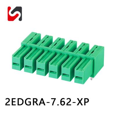 China Shanye 2EDGRA-7.62 300V 32A Pluggable Terminal Block Connector Replace Phoenix for sale