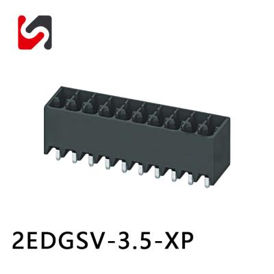 China 3.5mm Pitch 300V Phoenix Pluggable Terminal Blocks 2P to 24P Poles for sale