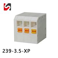 China 3.5mm Pitch Spring Loaded Terminal Block 300V 10A Phoenix Style 2-24 Poles for sale
