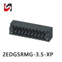 China 2P-24P 300V 3.5mm Pitch Phoenix Pluggable Terminal Blocks UL94V-0 for sale
