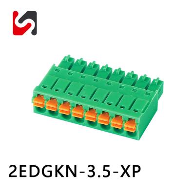 China 300V 3.5mm Pitch Pluggable Terminal Blocks Pluggable PCB Terminal Blocks for sale