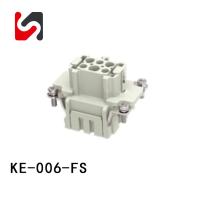 China Corrosion Resistant Heavy Duty Terminal Blocks 16A 250V Screw Connection KE-006-FS for sale