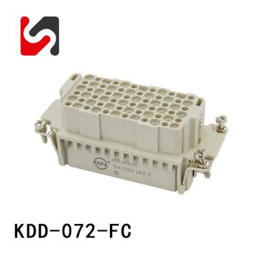 China KDD-072-FC 32A 16A 250V High Performance Industrial Energy Storage Connector for sale