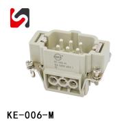 China Harting Heavy Duty Ground Terminal Block KE-006-M 16A 250V Screw Connection for sale