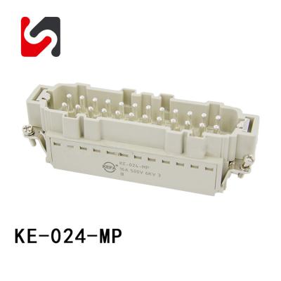 China Harting Phoenix Contact Heavycon KE-024-MP 16A 250V Screw Connection Industrial Connector for sale