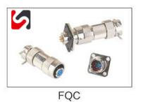 China FQC Series Bayonet Waterproof Circular Connector IP68 4 Pin High Precision for sale