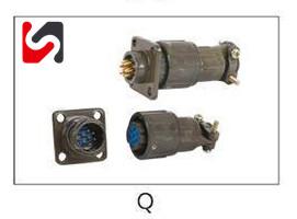 China Q Series Bayonet Mini Circular Connector IP67 Waterproof 3 Pin High Precision for sale