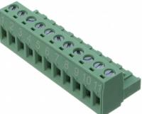 China 30A 600V Cage Clamp European Terminal Block Screw Connection 12 Poles for sale