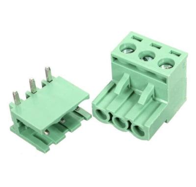 China 600V 30A European Screw Terminal Blocks 2-24 Poles Cage Clamp Wire Connector for sale