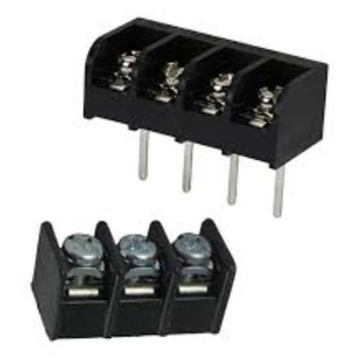 China DIN Rail Barrier Terminal Block 10A 300V 22-12 AWG for Industrial Control for sale