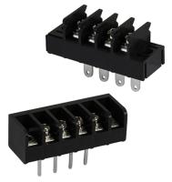 China 16mm Pitch DIN Rail Mount Plastic Barrier Terminal Block 22-12 AWG 10A for sale