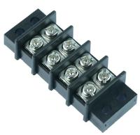 China Barrier Terminal Block PCB Connector 300V 10A 22-12 AWG PA66 UL94V-0 for sale