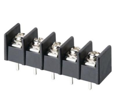 China Barrier Terminal Block 300V 10A PCB Connector for Mitsubishi Mold PLC DIN Rail for sale