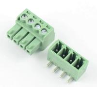 China Pluggable Terminal Blocks 3.96mm Pitch Cage Clamp 12A 24-10 AWG Copper Alloy for sale