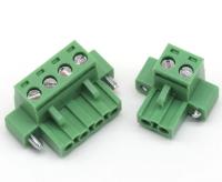 China KF2EDGKM-5.08 Pluggable Terminal Block 12A 300V Cage Clamp Wire Connection 2-16 Poles for sale