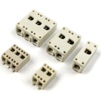 China 5.0mm Pitch Green SMT Screw Terminal Block 300V 10A Surface Mount Connector for sale