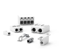 China 10A Screw Type Solder Terminal Block Polyamide PA66 2-24 Contacts 5.0mm Pitch for sale