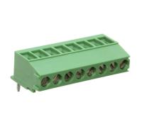 China Shanye Spring Loaded Terminals 300V 10A 5.08mm Pitch Screw Connector for sale
