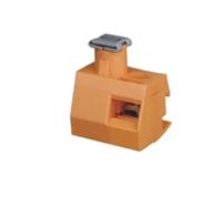 China Transformer Terminal Block 20A 600V Screw Type M2.5 6.2mm x 42.5mm x 48.5mm Fire Resistant for sale