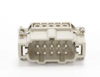 China Shanye Han Series Heavy Duty Screw Crimp Connector IP65 Insulation Resistance 10^10 Ohm for sale