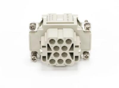 China Shanye KEE-032-FC(33-64) 10g Heavy Duty Multi Pin Screw Crimp Spring Connector 1000V IP65 for sale