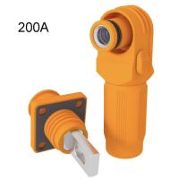China KE-024-MS 17-32 Energy Storage Connector 100A 1000V M8 40N.m Screw Torque PA66+30%GF for sale