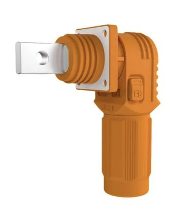China Shanye 100A 1000V 2-Pin Male/Female THHN Energy Storage Connector PA66 UL94 V0 for sale