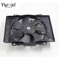 China Truck Body Spare Parts Condenser Cooling Radiator Fan Assembly for Isuzu NPR HD 700P NKR ELF ACROSS 2011-2017 for sale