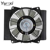 China Truck Body Spare Parts Condenser Cooling Radiator Fan Assembly for Isuzu NPR HD 700P NKR ELF ACROSS 2011-2017 for sale