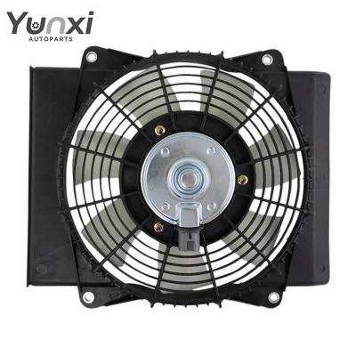 China Truck Body Spare Parts Condenser Cooling Radiator Fan Assembly for Isuzu NPR HD 700P NKR ELF ACROSS 2011-2017 for sale